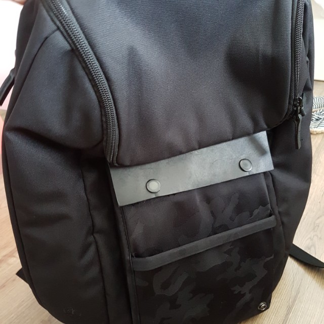Timberland laptop backpack black casual bag camouflage, Men's Fashion ...