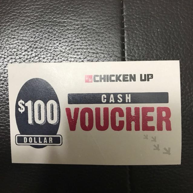 $100 Chicken Up cash voucher, Entertainment, Gift Cards & Vouchers on ...