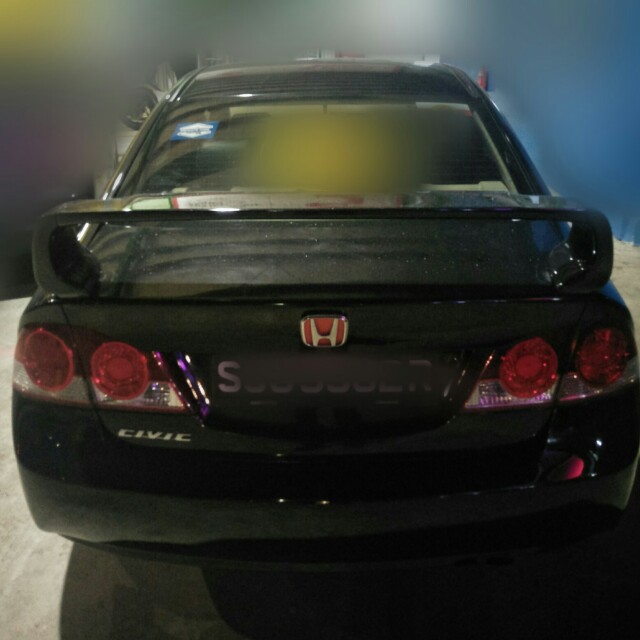 Honda Civic FD spoiler, Car Accessories on Carousell