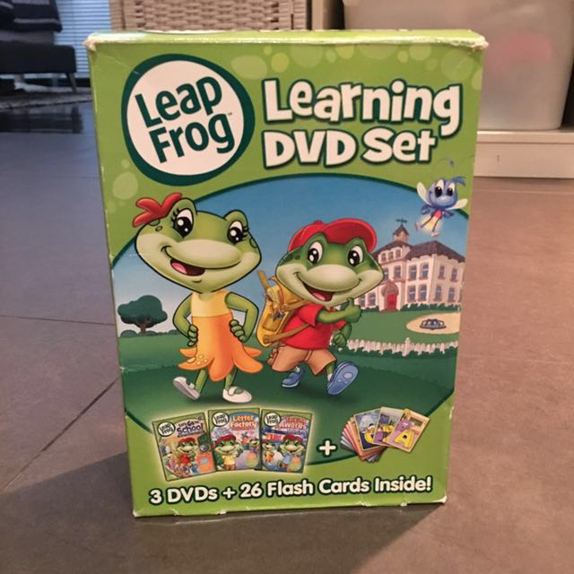 LEAP FROG DVD Learning Set , Babies & Kids, Babies & Kids Fashion on ...