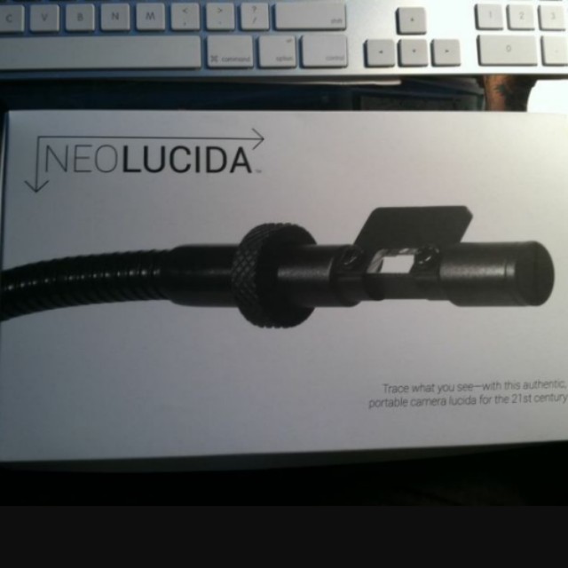 Neolucida portable camera neo lucida drawing painting tool David ...