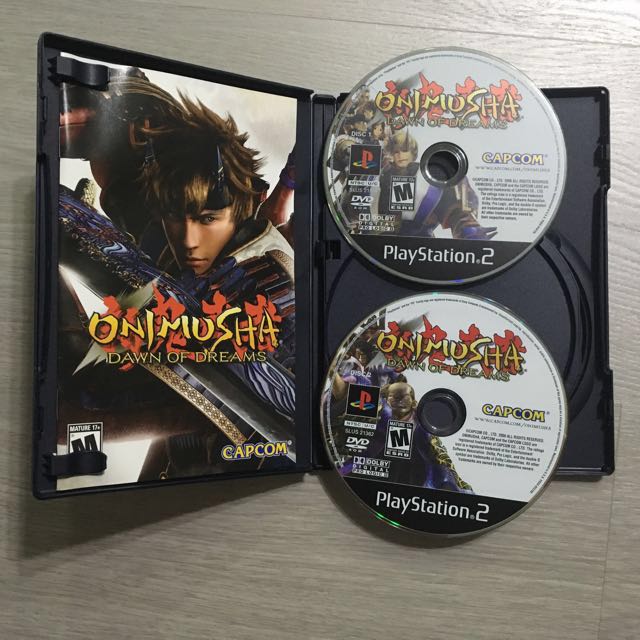 PS2 Onimusha - Dawn of Dreams (2 Disc), Video Gaming, Video Games, PlayStation on Carousell