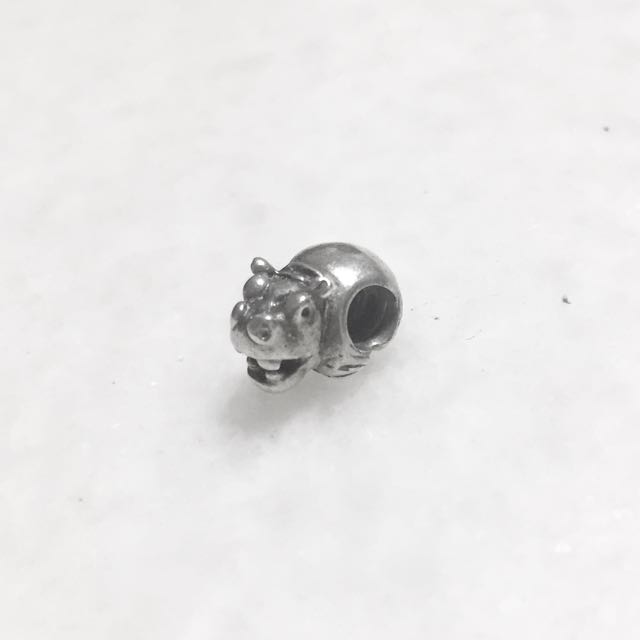 Authentic Pandora Hippo Charm, Women's Fashion, Jewelry & Organisers ...