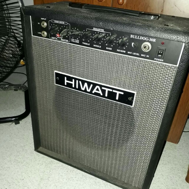 Hiwatt Bulldog 30r Combo Amp, Audio, Other Audio Equipment on Carousell
