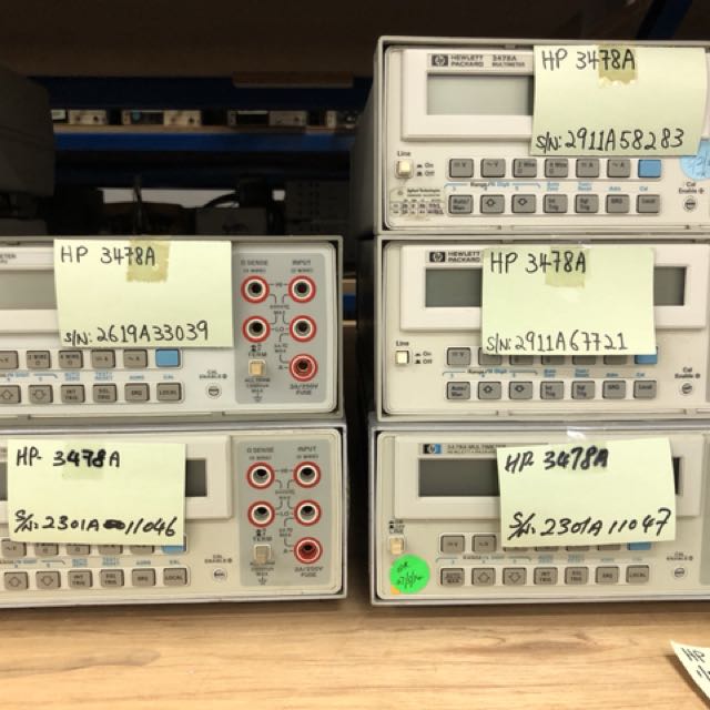 HP Digital Multimeter, Model : 3478A, Health & Nutrition, Health ...