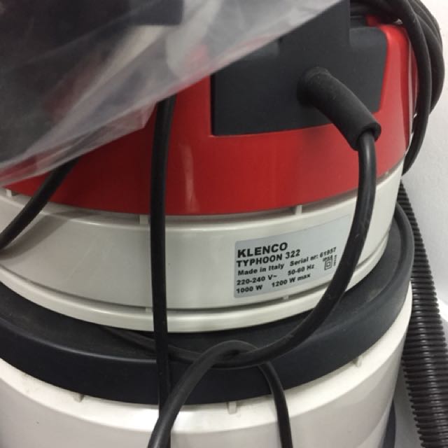 Klenco Typhoon 322 wet and dry vacuum cleaner, Babies & Kids, Bathing ...
