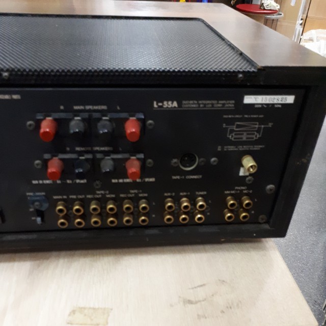 LUXMAN 55A AMPLIFIER, Audio, Soundbars, Speakers & Amplifiers on Carousell