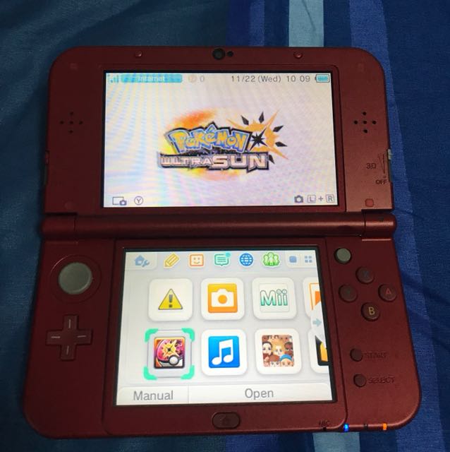 New Nintendo 3DS XL + Pokemon Sun + Pokemon Ultra Sun + Case, Video ...