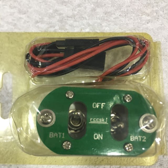 RC Dual Power On Off Switch, Hobbies & Toys, Toys & Games on Carousell