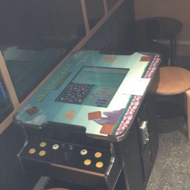 Retrocade Classic Cocktail Arcade Machine, Video Gaming, Video Game ...