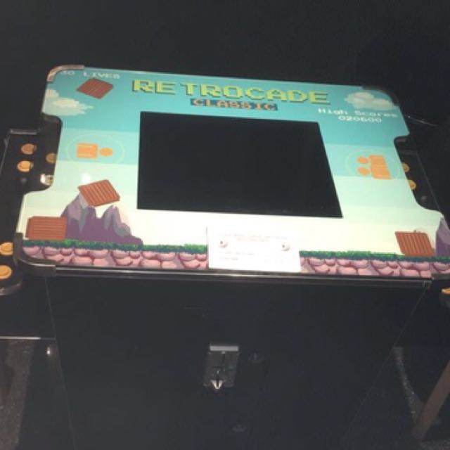 Retrocade Classic Cocktail Arcade Machine, Video Gaming, Video Game ...