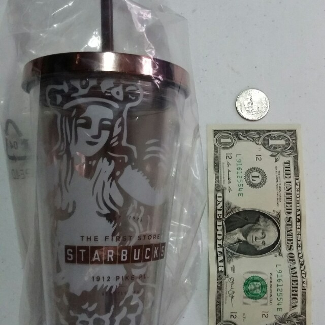 Starbucks: The First Store 1912 Pike Place Cold Cup Tumbler, TV & Home ...