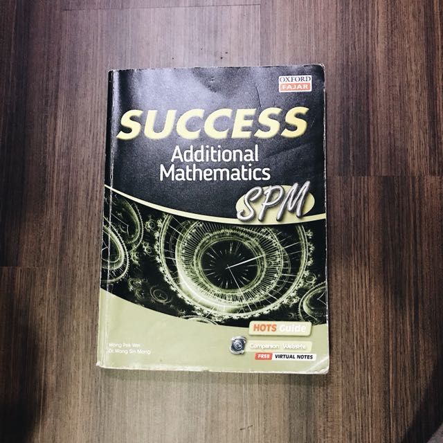 Success Additional Mathematics SPM, Hobbies & Toys, Books & Magazines ...