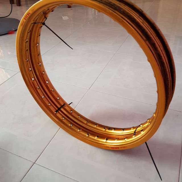 Takasago Excel Rims (gold), Motorcycles, Motorcycle Accessories on ...