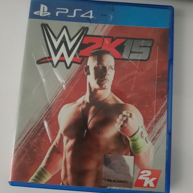 WWE 2K 15 ps4, Video Gaming, Video Games, PlayStation on Carousell