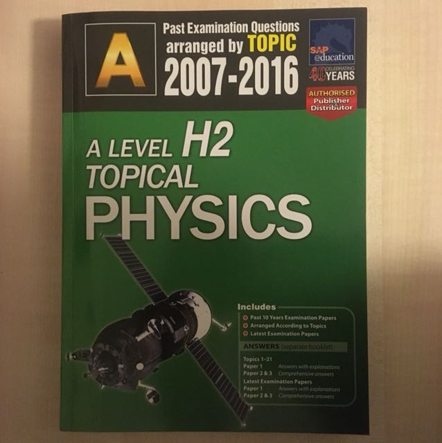 A Levels Physics Topical TYS NEW, Hobbies & Toys, Books & Magazines, Textbooks on Carousell