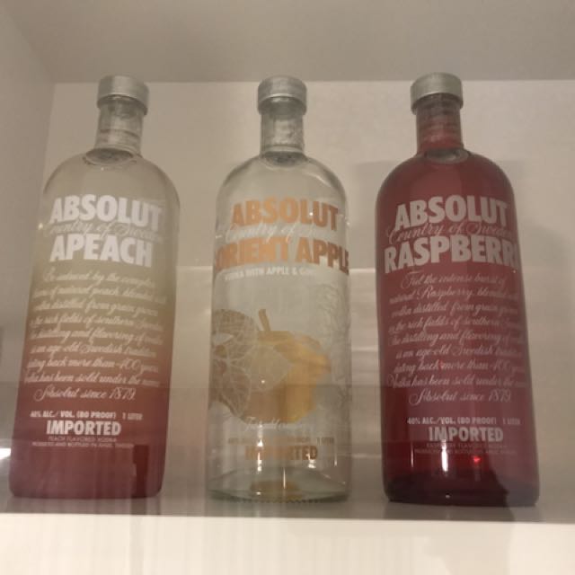 Absolut Vodka, Hobbies & Toys, Memorabilia & Collectibles, Vintage Collectibles on Carousell