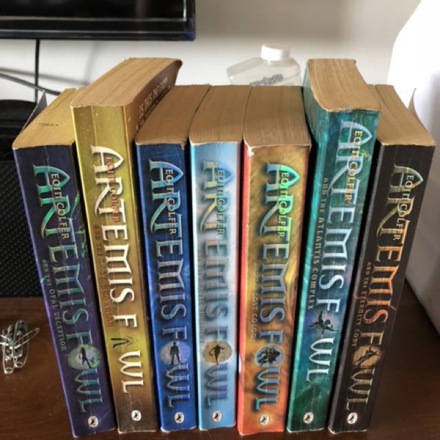 Artemis Fowl Series, Books & Stationery, Children's Books on Carousell