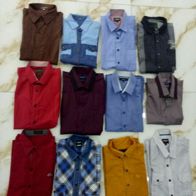Baju Kemeja Bundle Dan Baju Batik Bundle, Men's Fashion, Muslim Wear ...