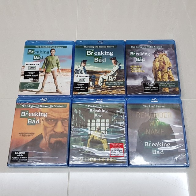 Breaking Bad full series blu ray region A, Hobbies & Toys, Music ...