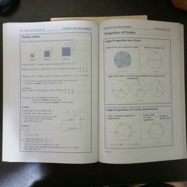 Comprehensive notes on O level mathematics, Hobbies & Toys, Books ...