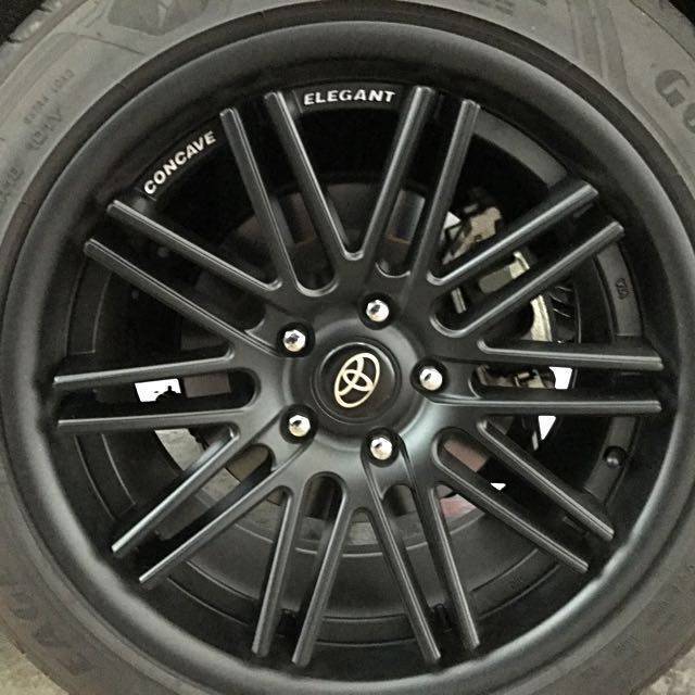 Concave 18” inch Sport Rims (All Black) for Sale, Car Accessories on ...