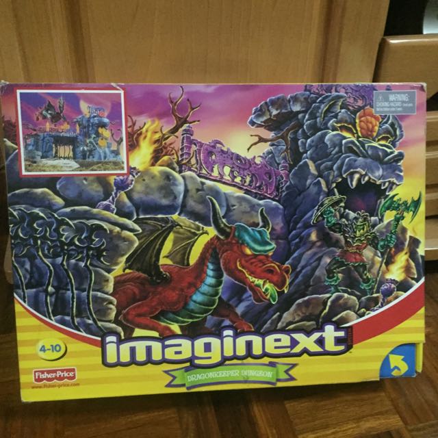 Fisher Price IMAGINEXT DragonKeeper Dungeon, Hobbies & Toys, Toys ...