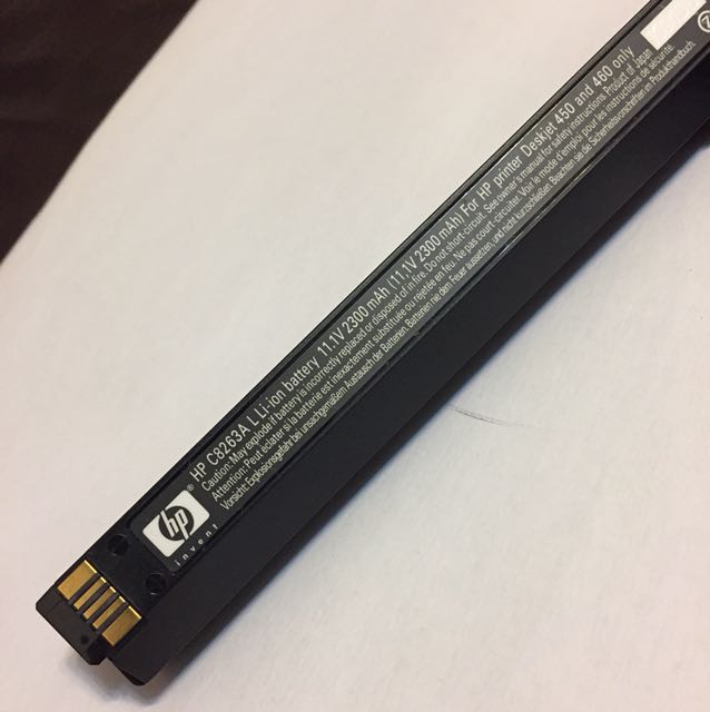HP C8263A L Li-ion battery for HP deskjet 540 and 460 100% new bought ...