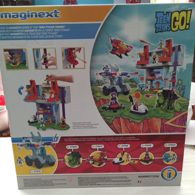 Imaginext teen titans go ! Teen titans tower !, Hobbies & Toys, Toys ...