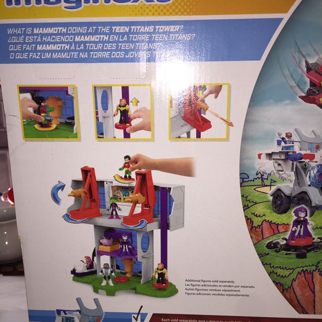 Imaginext teen titans go ! Teen titans tower !, Hobbies & Toys, Toys ...