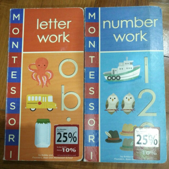 Montessori Letter and Alphabet Tracing Book, Hobbies & Toys, Books ...