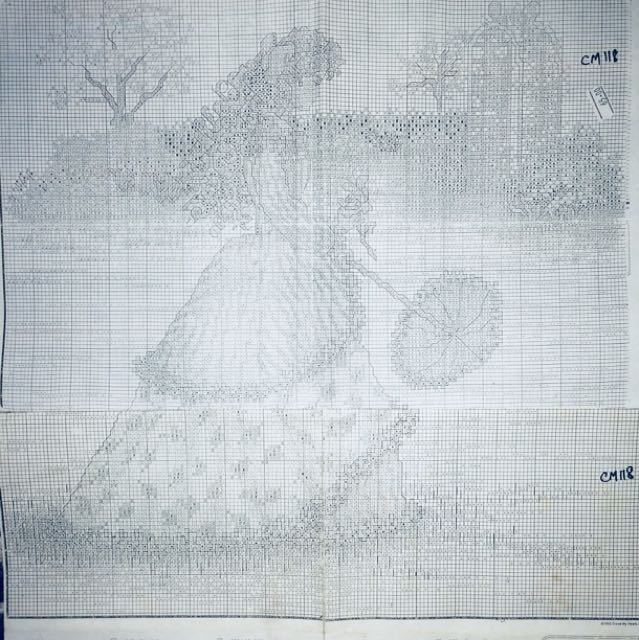 00103 Spring Maiden DMC Chart only, Furniture & Home Living, Gardening ...