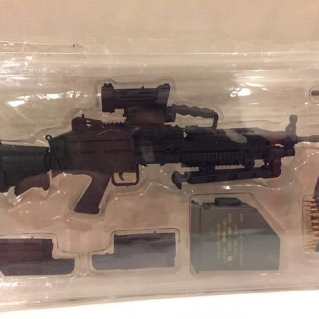 1/6 12 inch Figure M60 Machine Gun, Hobbies & Toys, Toys & Games on ...