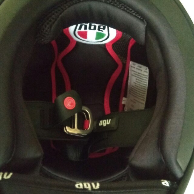 Agv grid helmet, Motorcycles, Motorcycle Apparel on Carousell