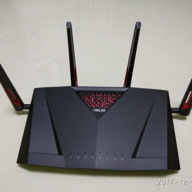 Asus AC88U router wireless AC3100, Computers & Tech, Parts ...