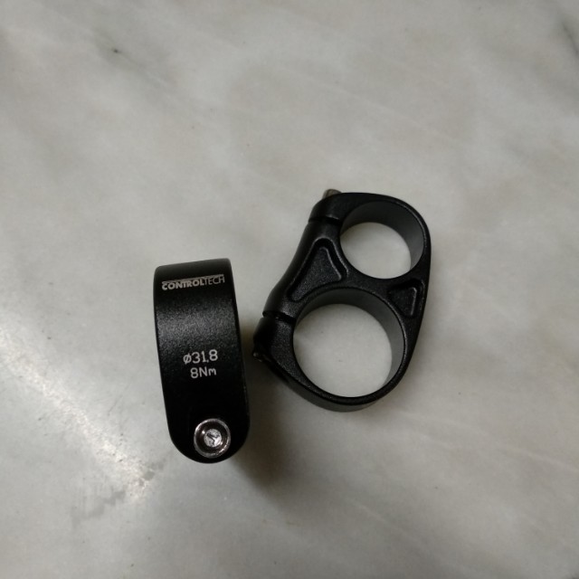 Controltech Alloy Stem Clamp Set Extender/Adapter, Sports Equipment ...