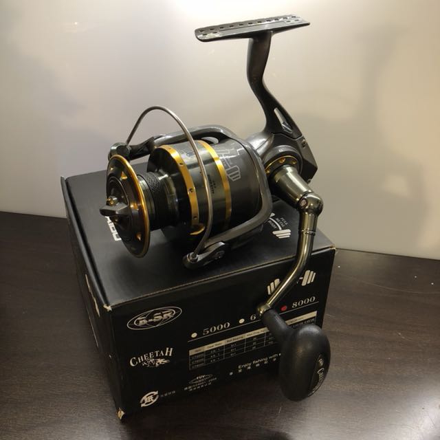 Haibo cheetah 8000 fishing reel with Free braided line , Sports ...