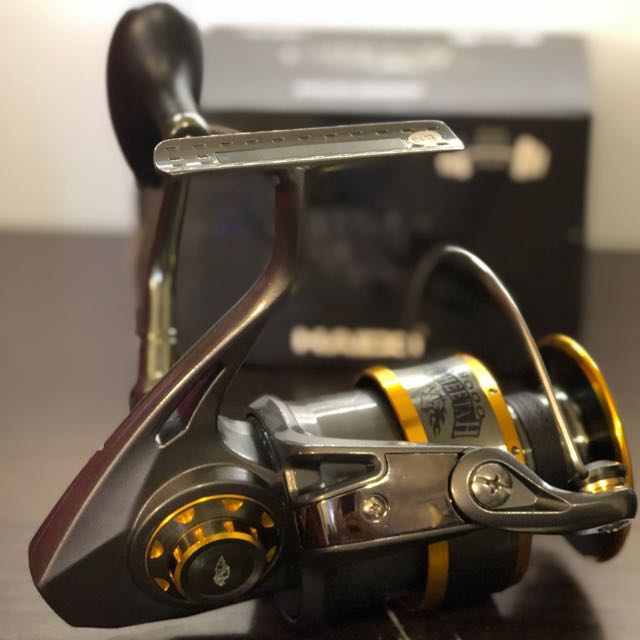 Haibo cheetah 8000 fishing reel with Free braided line , Sports ...