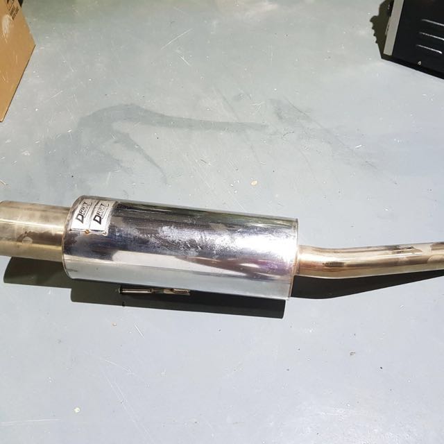 Honda Civic FD4 Drift Racing Exhaust Muffler, Car Accessories on Carousell