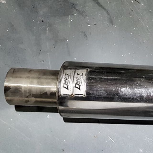 Honda Civic FD4 Drift Racing Exhaust Muffler, Car Accessories on Carousell