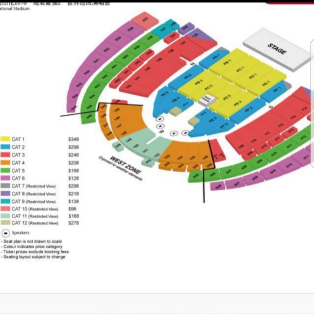 Jay Chou Concert Tickets ×2, Tickets & Vouchers, Event Tickets on Carousell