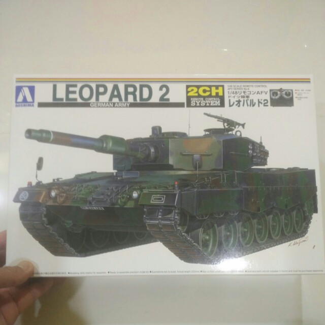 Leopard Tank RC, Toys & Games, Bricks & Figurines on Carousell