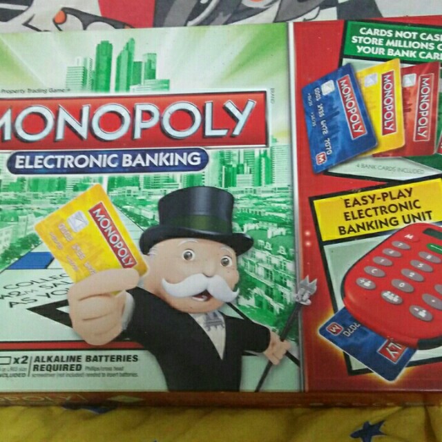 Monopoly Electronic Banking, Hobbies & Toys, Toys & Games on Carousell