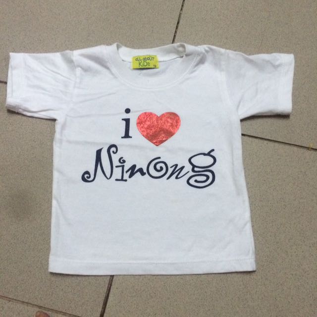 Ninong shirt 1-2yo, Babies & Kids, Babies & Kids Fashion on Carousell