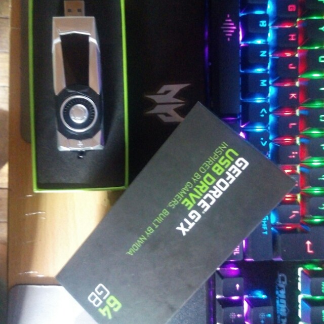 NVidia Geforce GTX USB Drive Limited Edition, Computers & Tech, Parts ...