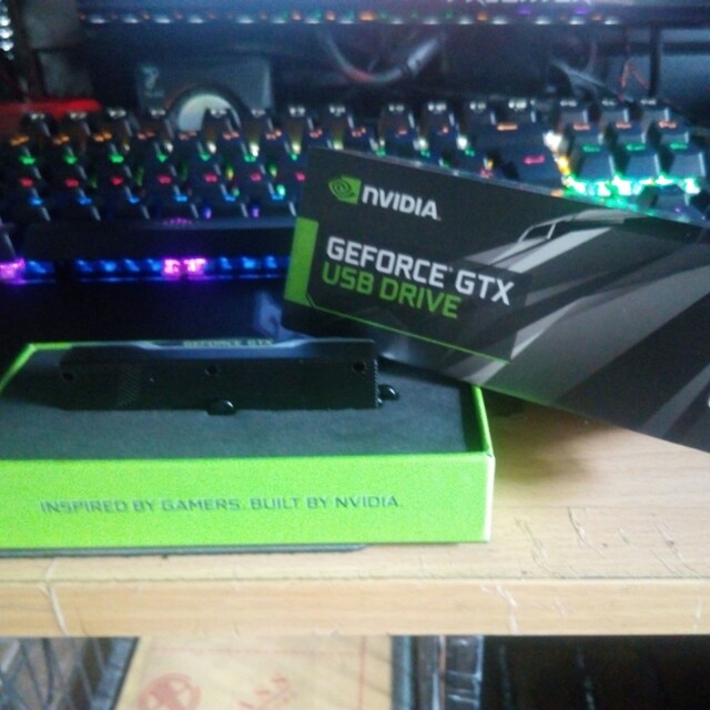 NVidia Geforce GTX USB Drive Limited Edition, Computers & Tech, Parts ...