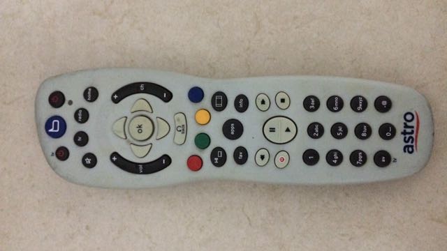 Original remote astro, TV & Home Appliances, TV & Entertainment ...