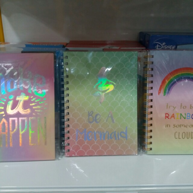Tumblr Typo Inspired Holographic Notebooks, Hobbies & Toys, Books ...