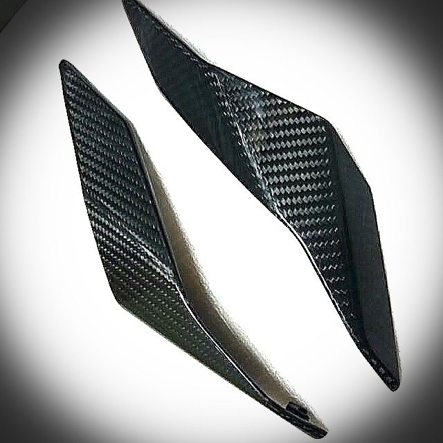 Yamaha Mt-10 / Mt10 Carbon Fibre Winglets, Motorcycles, Motorcycle ...
