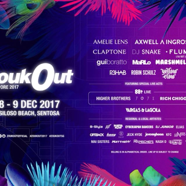 Zouk Out 2 Days Pass, Tickets & Vouchers, Local Attractions & Transport ...